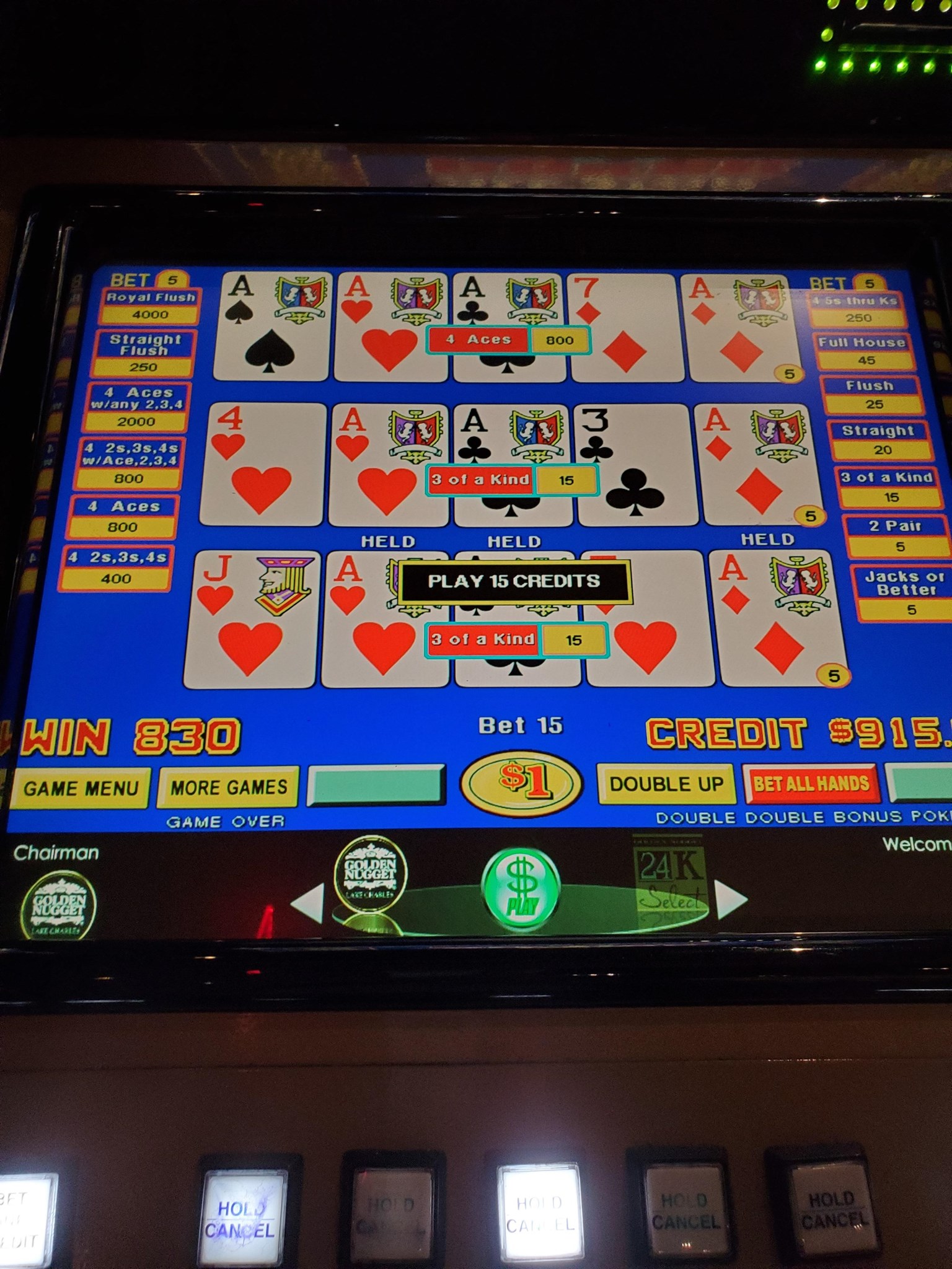 Slot Machines At Golden Nugget- Lake Charles Casino