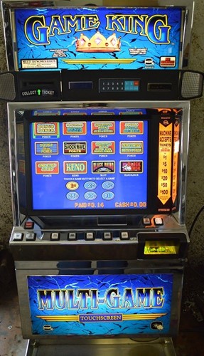 Game King Multi-Game Multi-Type (with poker) Slot Machine by