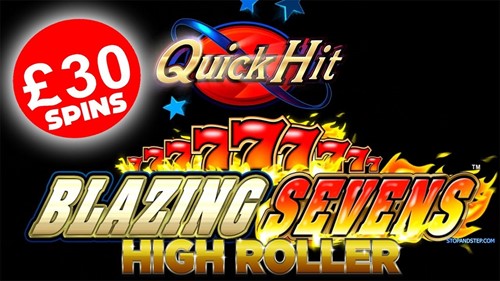 Quick Hit Platinum Plus: Triple Blazing Sevens Slot Machine by Bally ...
