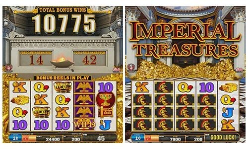 Imperial Treasures Slot Machine by