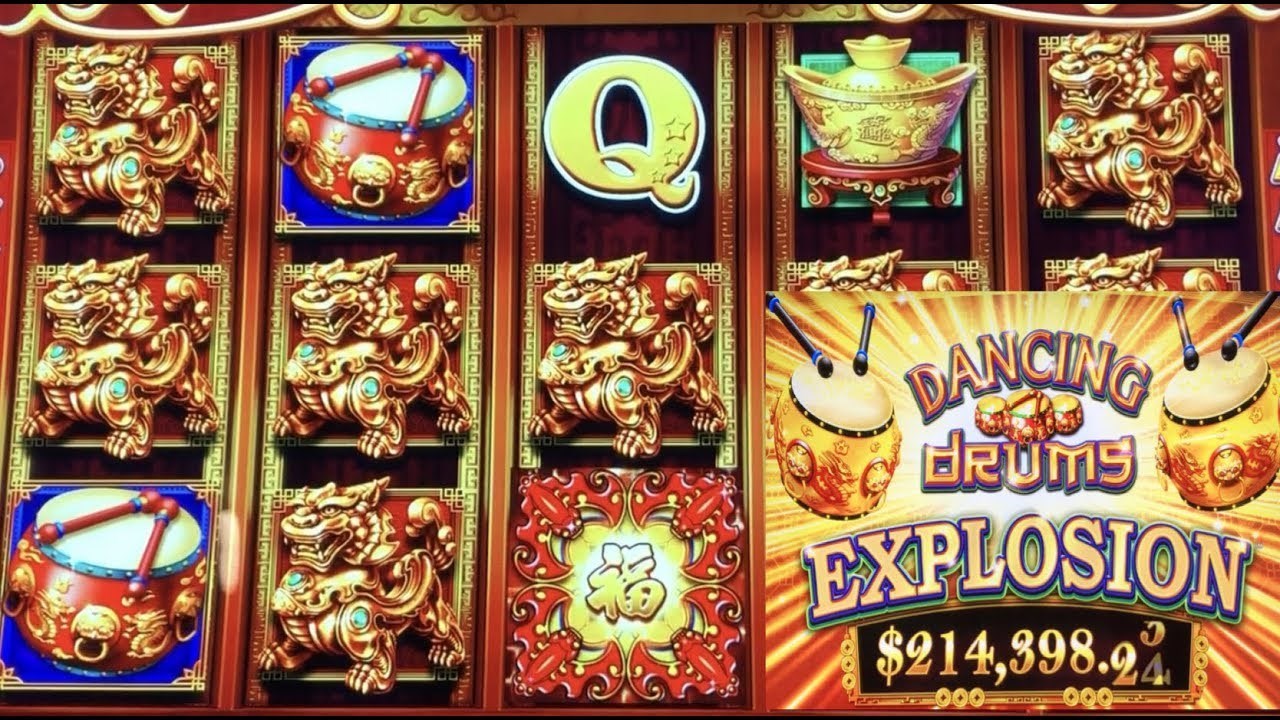 Dancing Drums Explosion Slot Machine by